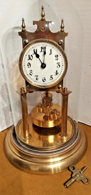 ANTIQUE GERMAN 1905 WURTH 400 DAY DISC PENDULUM TORSION CLOCK | eBay