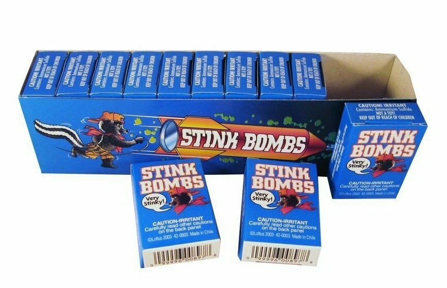 1 CASE OF GLASS STINKY STINK BOMBS 36 TOTAL - WHOLESALE | eBay