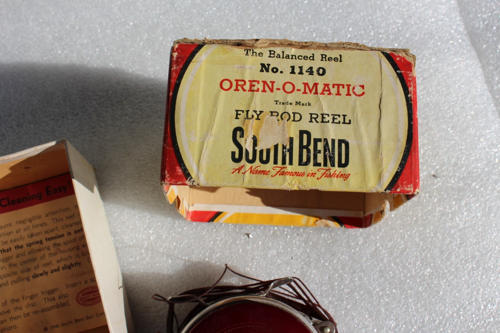 South Bend Oren-O-Matic No 1140 Fly Reel Spool Fishing With Box and ...