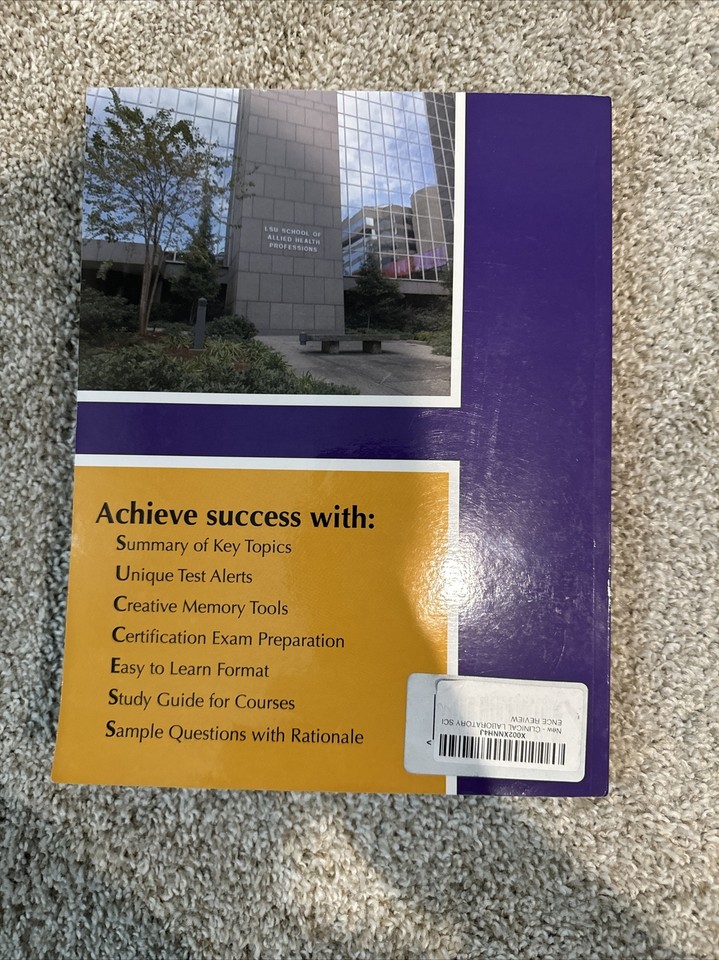 Clinical Laboratory Science Review by Patsy Jarreau | eBay