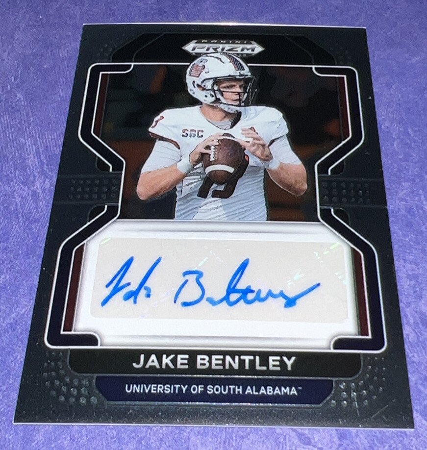 2022 Prizm Draft Jake Bentley Rookie RC Auto Autograph #RA-JBE Gem | eBay