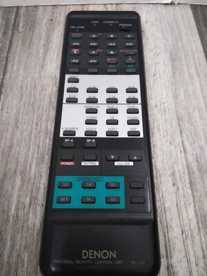 DENON Universal Remote Control Unit RC-129 Genuine OEM | eBay