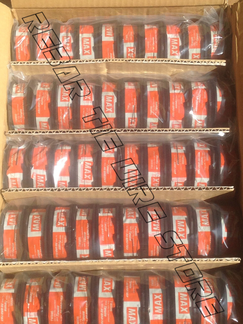 TW898 Max Rebar Tie Wire 50 Roll RB217, RB218, RB397, RB398, RB517 ...