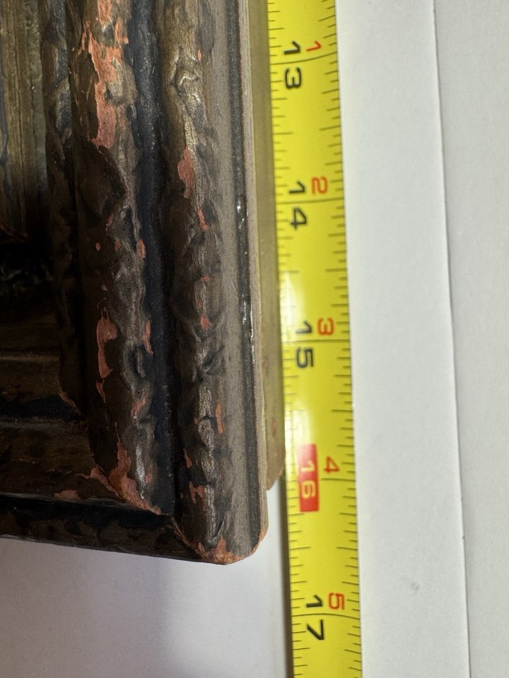 Antique Oil Painting Signed 1929 Impressionist Landscape Wood Frame ...