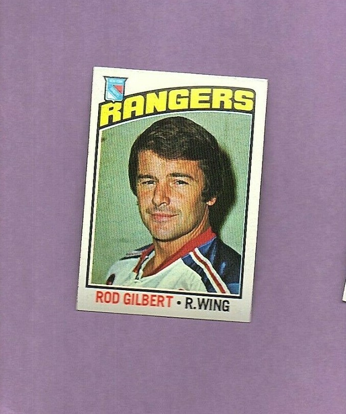 1976 - 77 Topps Hockey Set ROD GILBERT Card # 90 | eBay