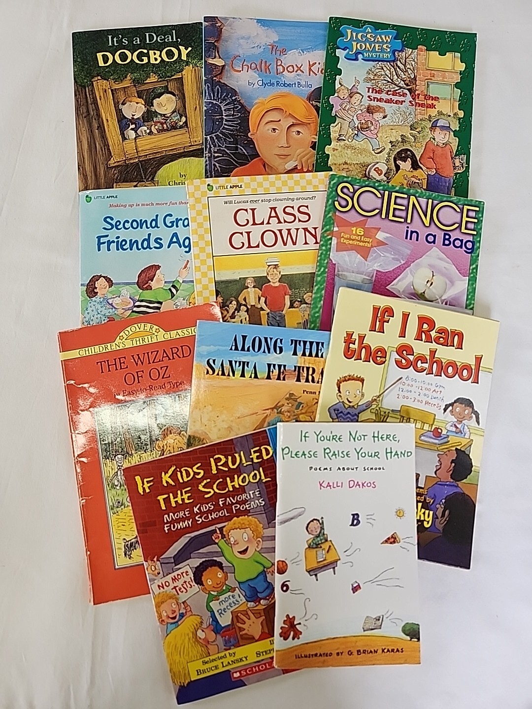 Lot Of 11 Chapter Books Elementary Level | eBay