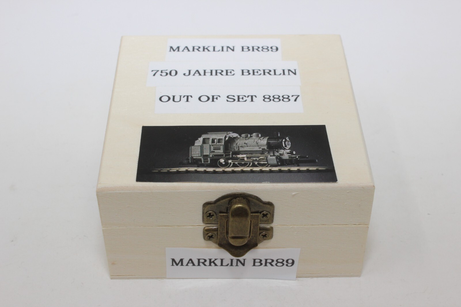Z Scale Marklin BR89 Locomotive "750 Jahre Berlin" Out Of Set 8887 Wood ...