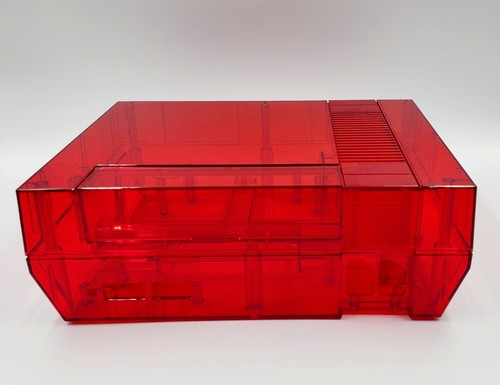 FLAWED Nintendo NES Replacement Console Shell - Clear Red FACTORY ...