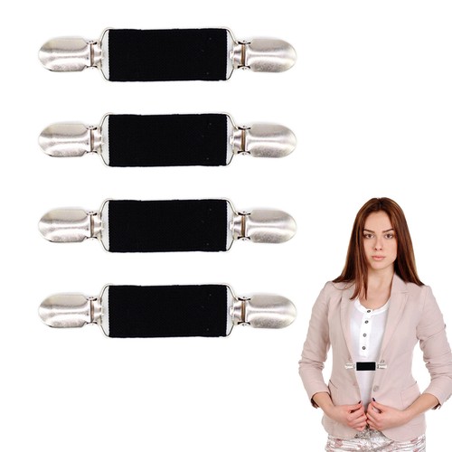 4PCS Dress Cinch Clips Scarf Clip Retro Cardigan Collar Clip Shirt ...
