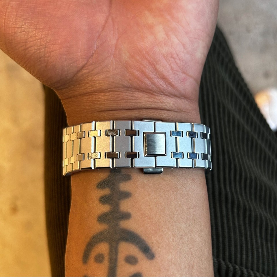 New Casioak GA2100 Custom G-Shock Royal Oak Mod Stainless Steel Silver ...