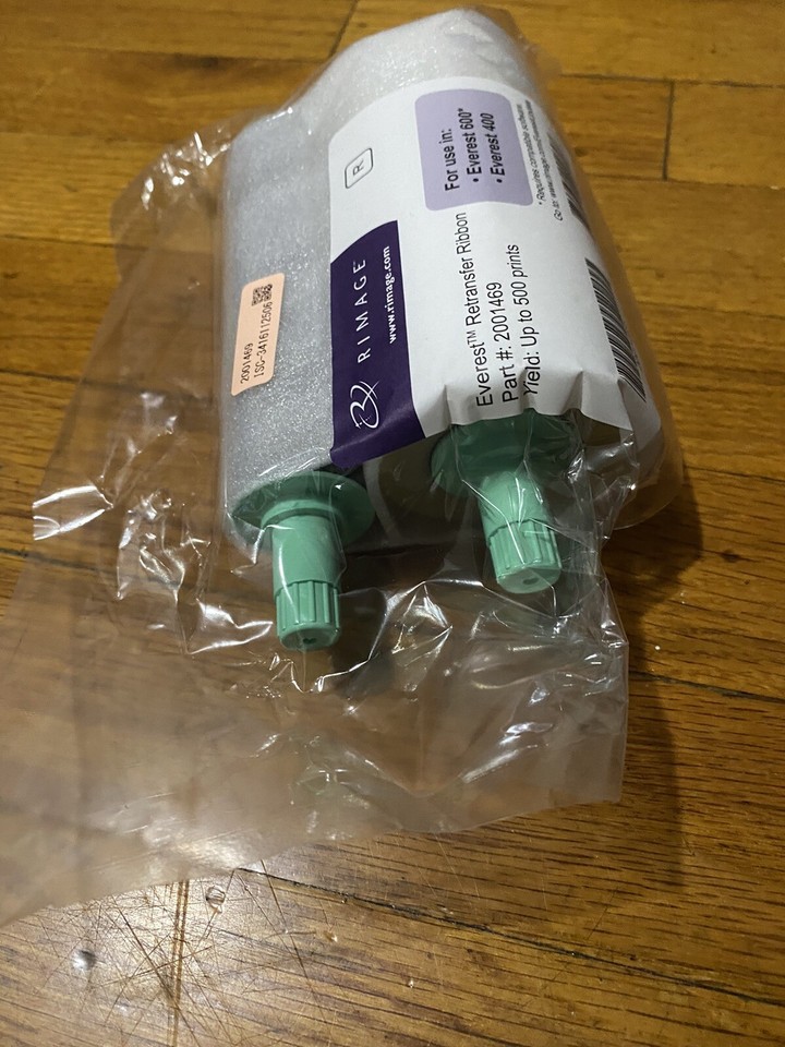 Rimage 2001469 Retransfer Ribbon for Everest 600/400 - Clear | eBay