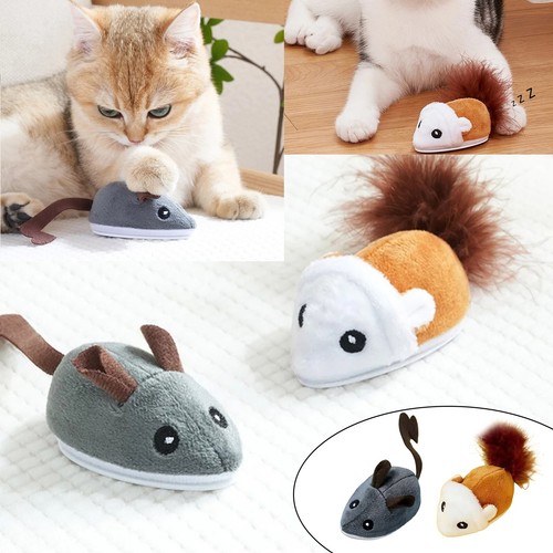 Intelligent Electric Pet Toys Sound Simulation Mouse Cat Toys ...
