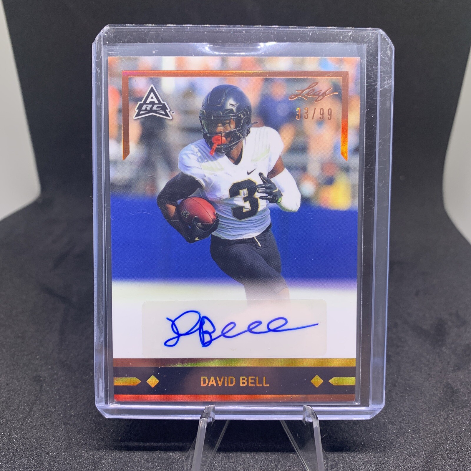 David Bell Rookie Auto 2022 Leaf Ultimate Autograph Card Purdue Browns ...