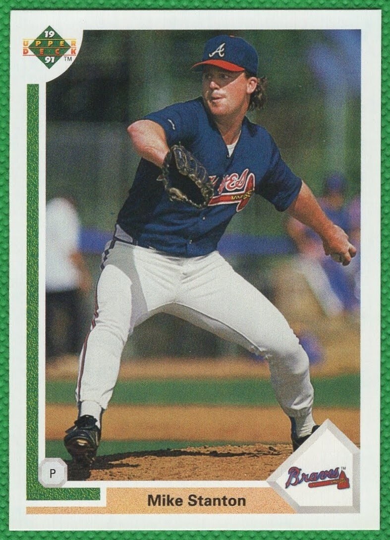 Mike Stanton - 1991 Upper Deck #749 - Atlanta Braves Baseball Card | eBay