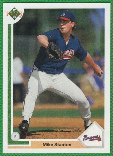 Mike Stanton - 1991 Upper Deck #749 - Atlanta Braves Baseball Card | eBay