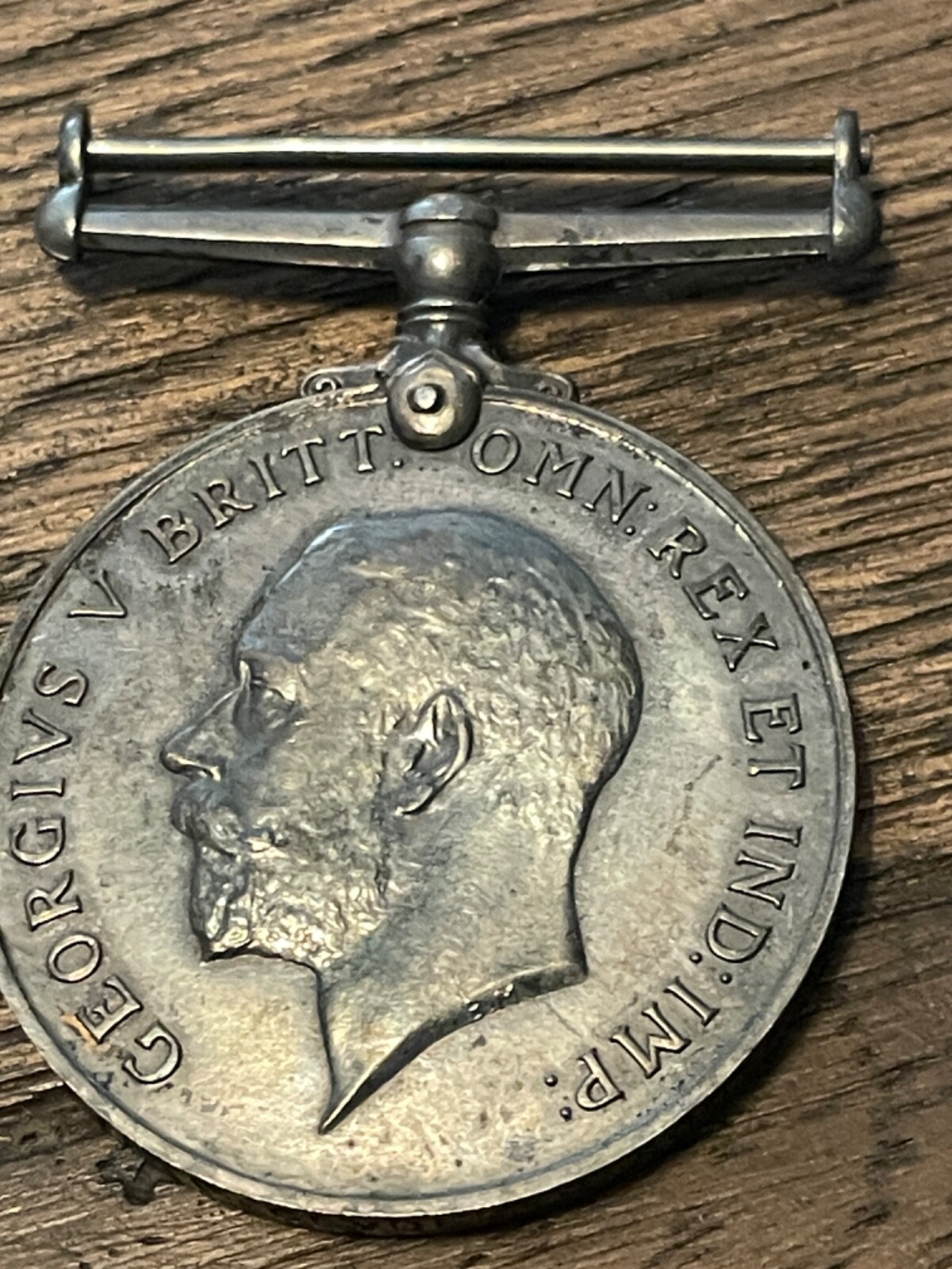 Collectible King George V 1914 1918 WWI British War Silver Medal | eBay