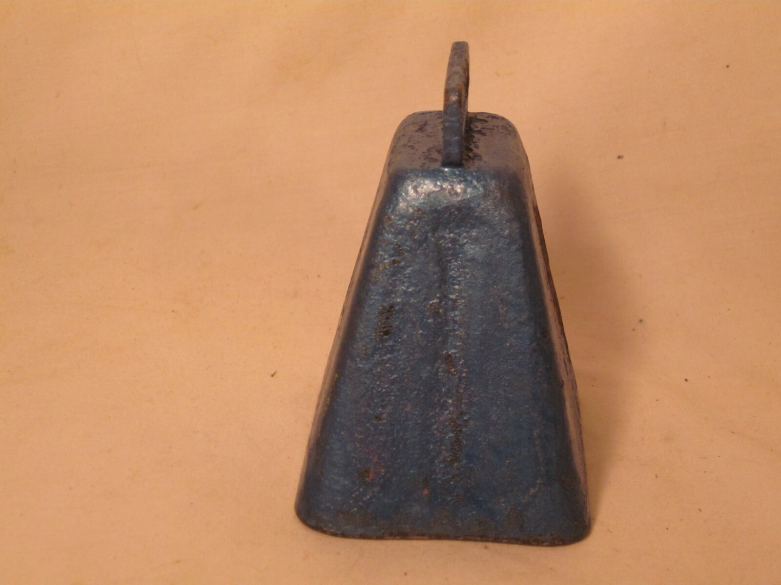 vintage cowbell old *painted solid metal cow bell ringer antique heavy ...