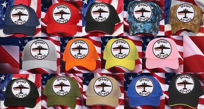 AC-47 SPOOKY GUNSHIP VIETNAM HAT PATCH CAP AFB DC-3 US AIR FORCE "PUFF ...