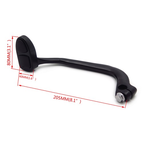Black Brake lever Pedal w/ Arm Upgrade For Honda Goldwing Valkyrie ...