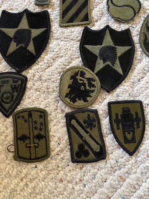 Original US Army Division Unit Patches Subdued 25+ Great Collection ...