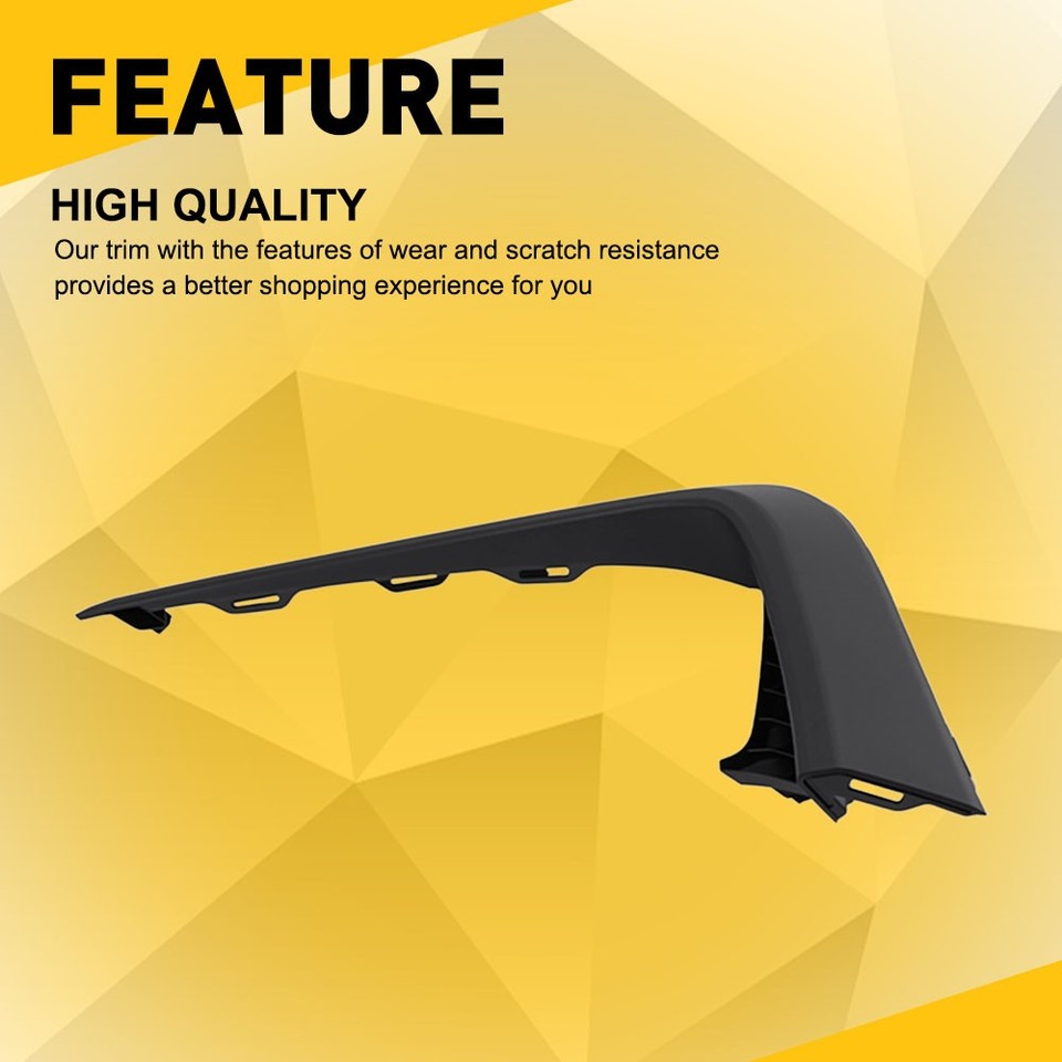 Fit 2019-2022 Honda Pilot Front Driver Bumper Upper Trim Replacement ...