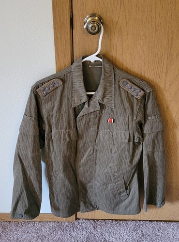 East German Captain Uniform Top w/ Iron Cross Ribbon, Built in Holster ...