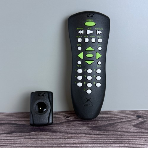 Genuine Microsoft Original Xbox DVD Remote & Receiver | eBay