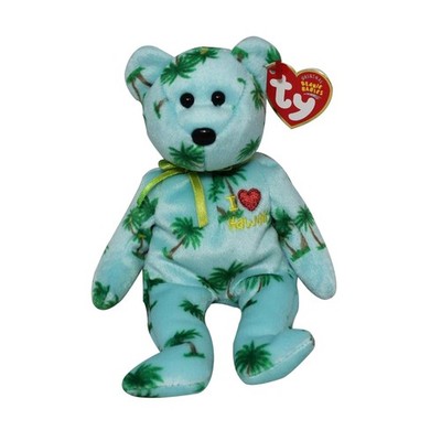 Ty Beanie Baby Hawaii I love - MWMT (Bear State Exclusive 2004) | eBay