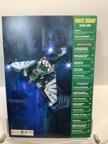 White Dwarf Issue 489 June 2023 Warhammer 40k Age of Sigmar Fantasy THG | eBay