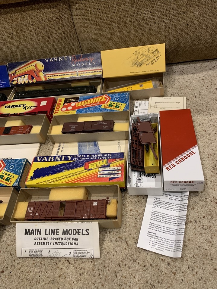 HO Gauge Train Models Varney Walthers Lehigh Roundhouse Precision lot ...