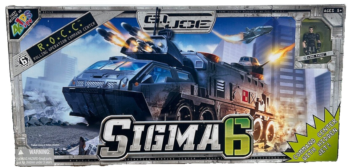 NEW 2006 GI Joe Sigma 6 ROCC Rolling Operations Command Center & Hidden ...