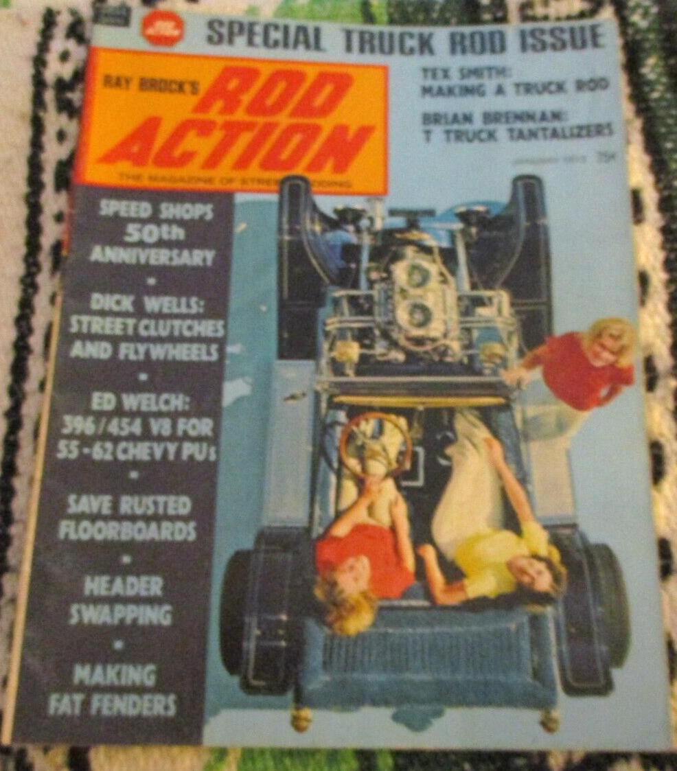 Rare Ray Brock's Rod Action Magazine Book January 1973! 1932 Rockne ...