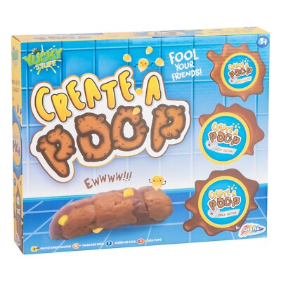 Grafix Create-A Poop Dough Playset, Fool Your Friends & Family! Fun ...