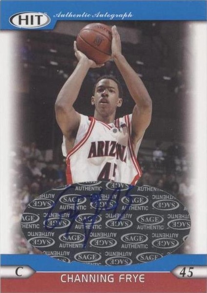 2005 SAGE Hit - Autographs #A45 Channing Frye (AU, RC) for sale online ...