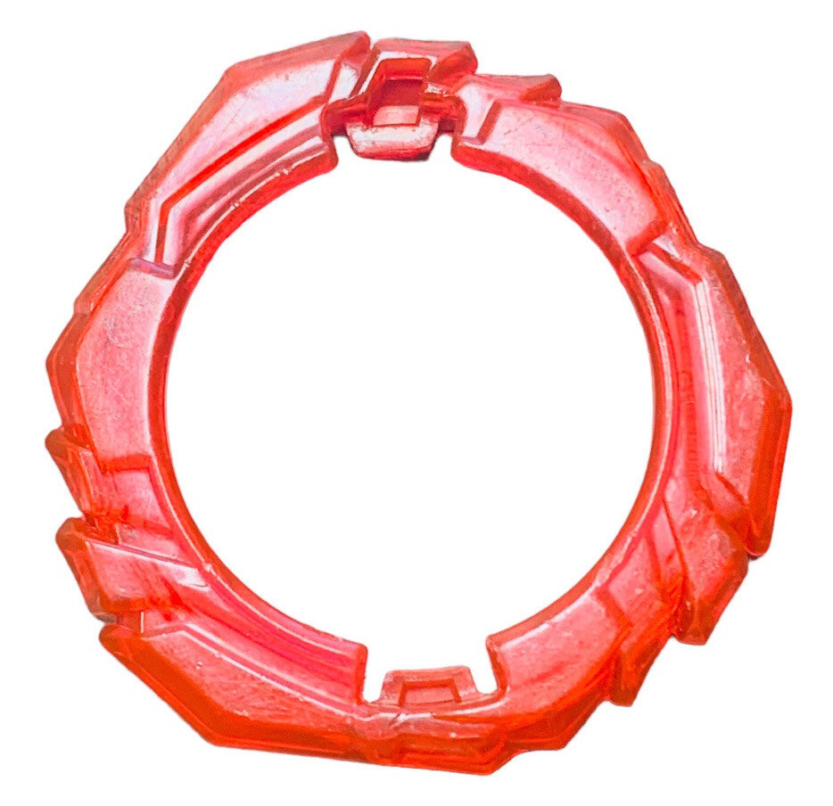 Beyblade Burst Replacement V Disc Frame - Vortex Red Orange Translucent ...