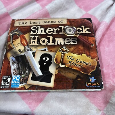 The Lost Cases of Sherlock Holmes PC/CD-rom (2007 -Encore Games) Win 95 ...