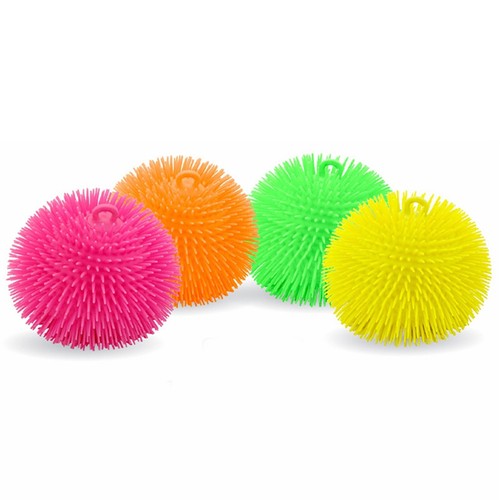 12Pcs Soft Spiky Puffer Balls Fun Fidget Game Sensory Stress Relief Toy ...