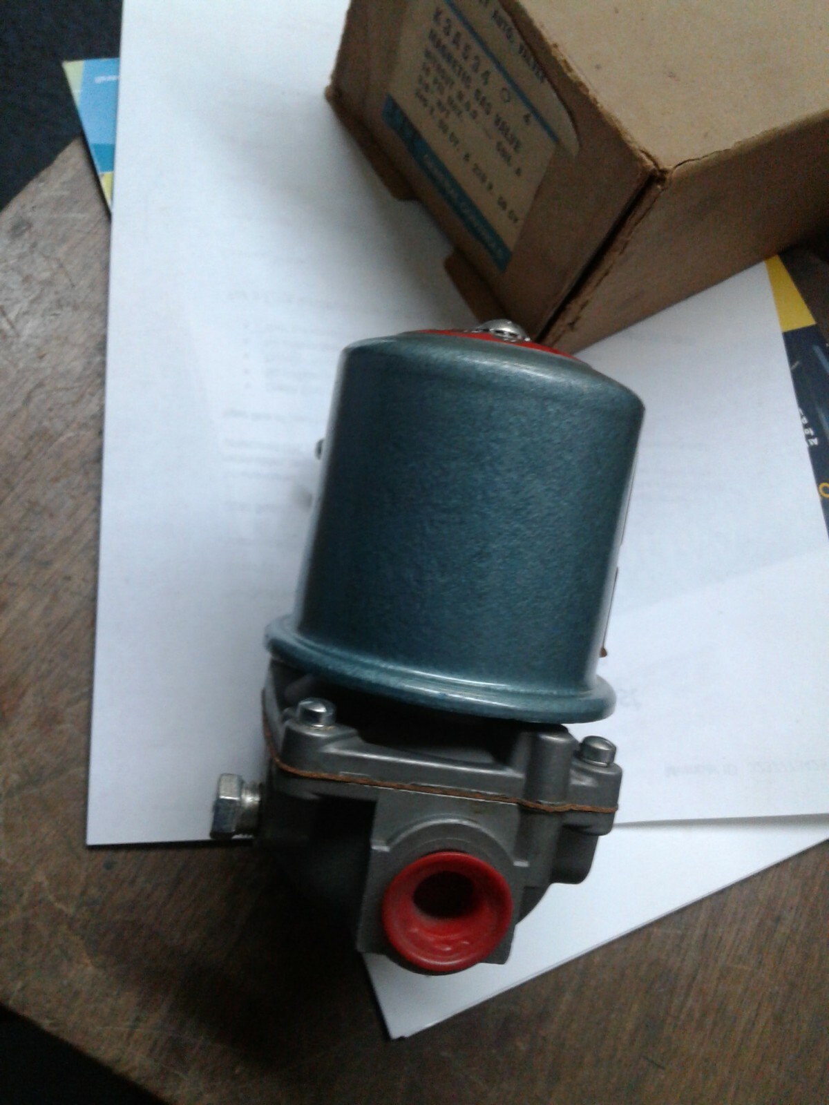 ITT GENERAL CONTROL K3A534 MAGNGNETIC GAS VALVE | eBay