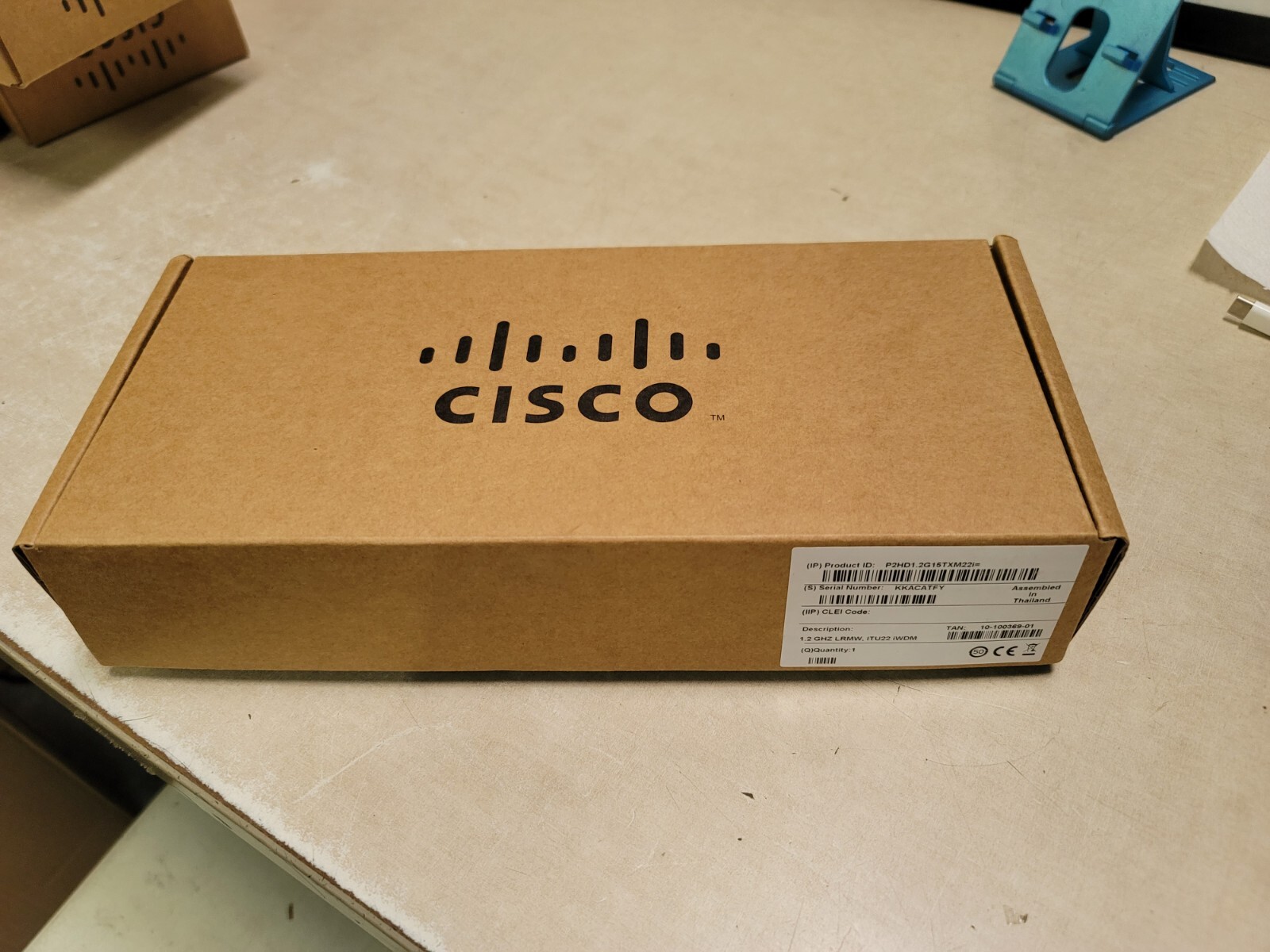 NOB Cisco Prisma Transmitter P2HD1.2G15TXM22I= 1.2Ghz LRMW ITU22 IWDM ...