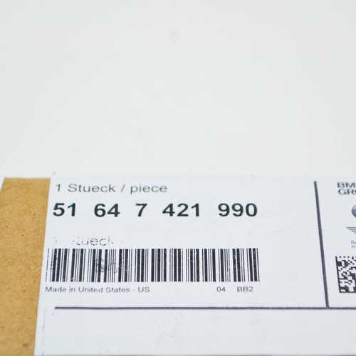 OEM GENUINE BMW X3 G01 X4 G02 SUPPORT FOR FRONT PANEL RIGHT 51647421990 ...