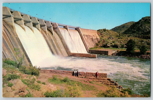 Vintage Postcard~ Luget Dam~ Lake Altus~ Altus, Oklahoma | eBay