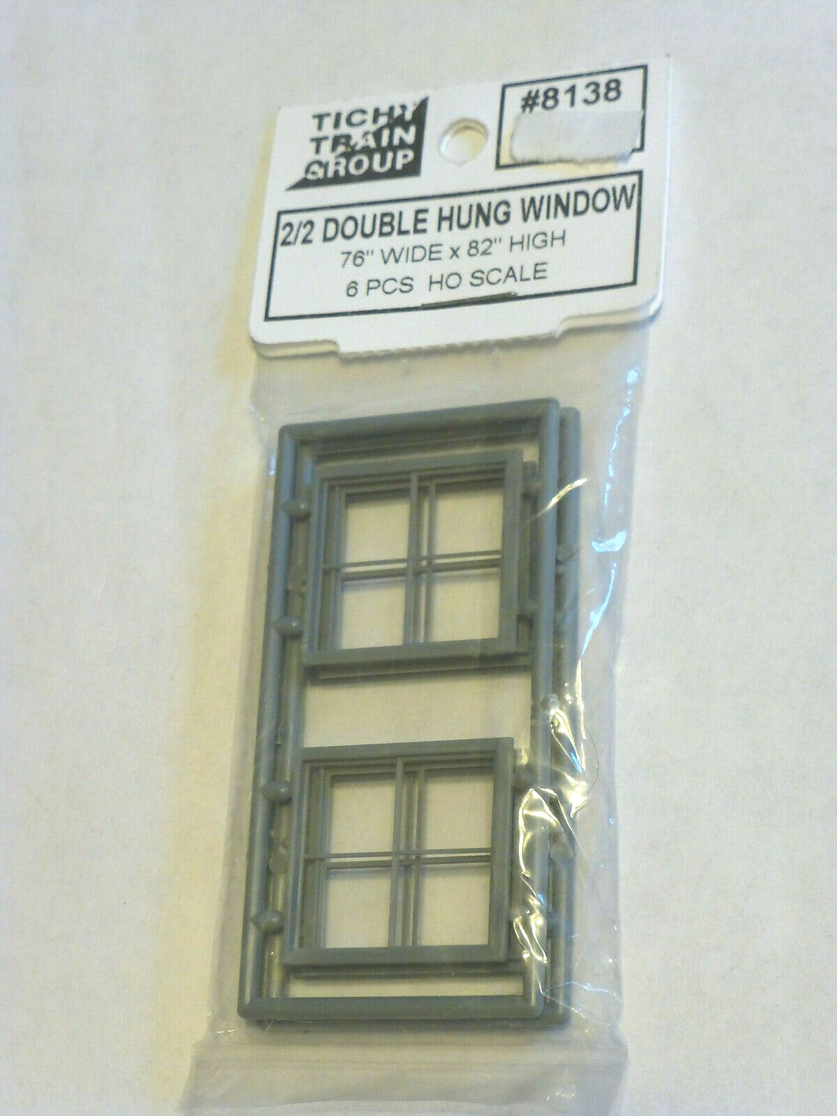Tichy Train Group #8138 HO Windows - Double Hung - 2/2 Storefront Scale ...