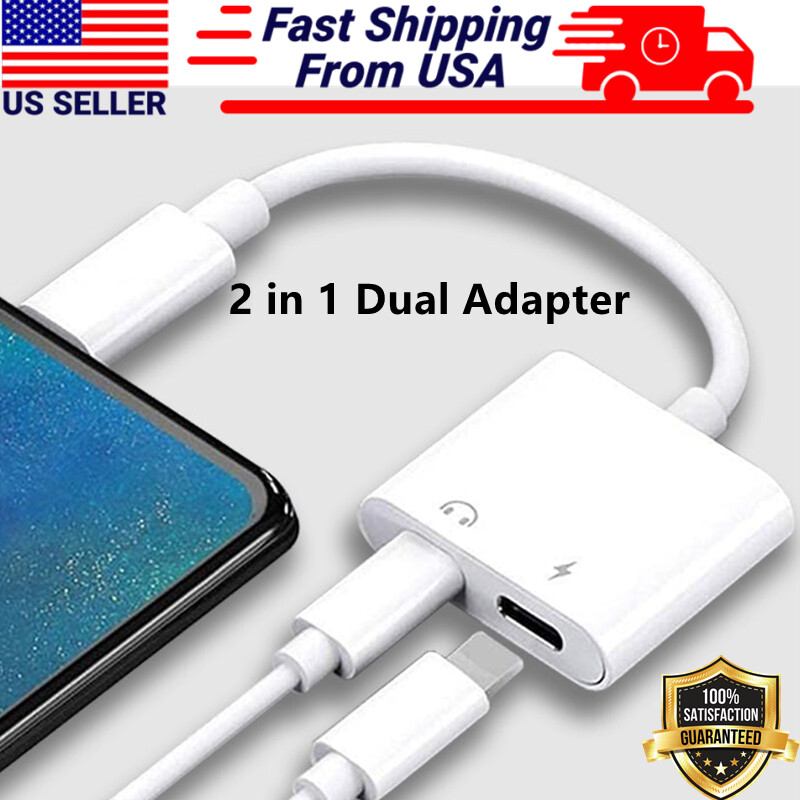 Iphone Lightning Cable Dual Splitter