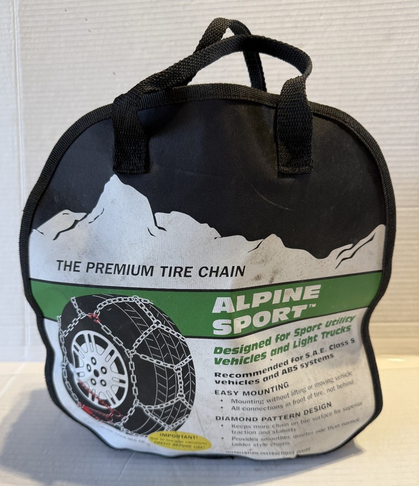 ALPINE SPORT - Sport Utility/SUV Light Truck Tire Snow Chains - NEW | eBay