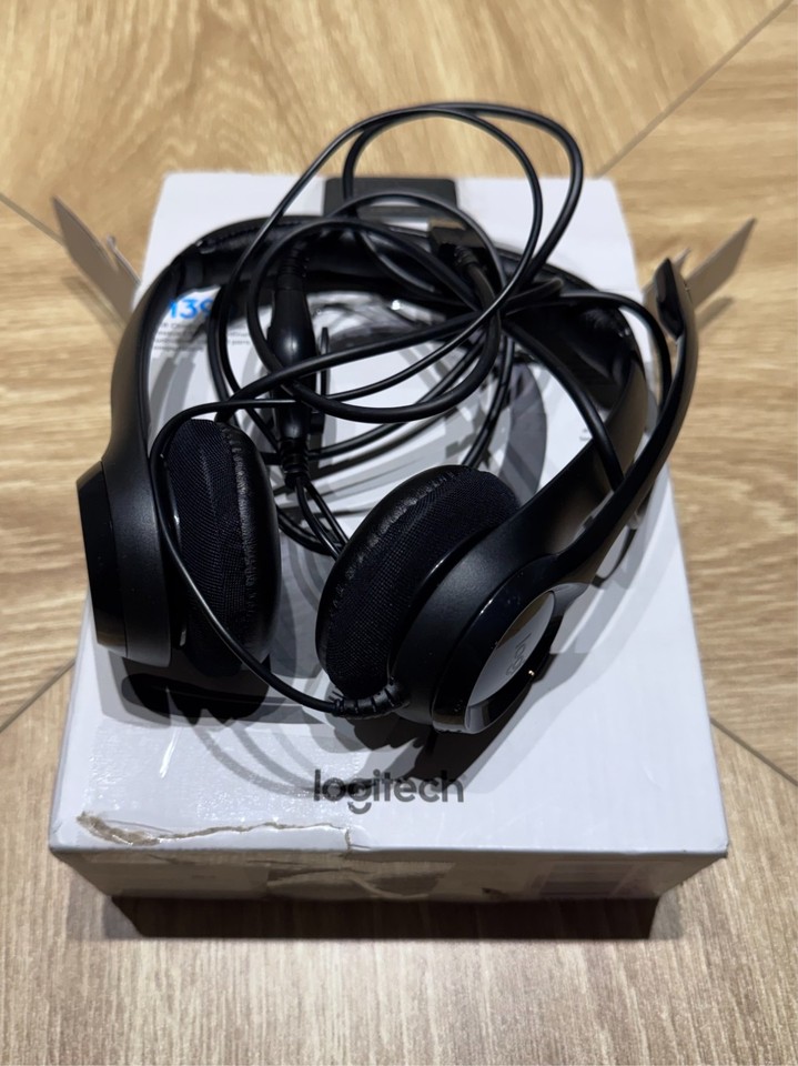 Logitech H390 Wired Headphones with Mic, USB-A Headset with Microphone ...