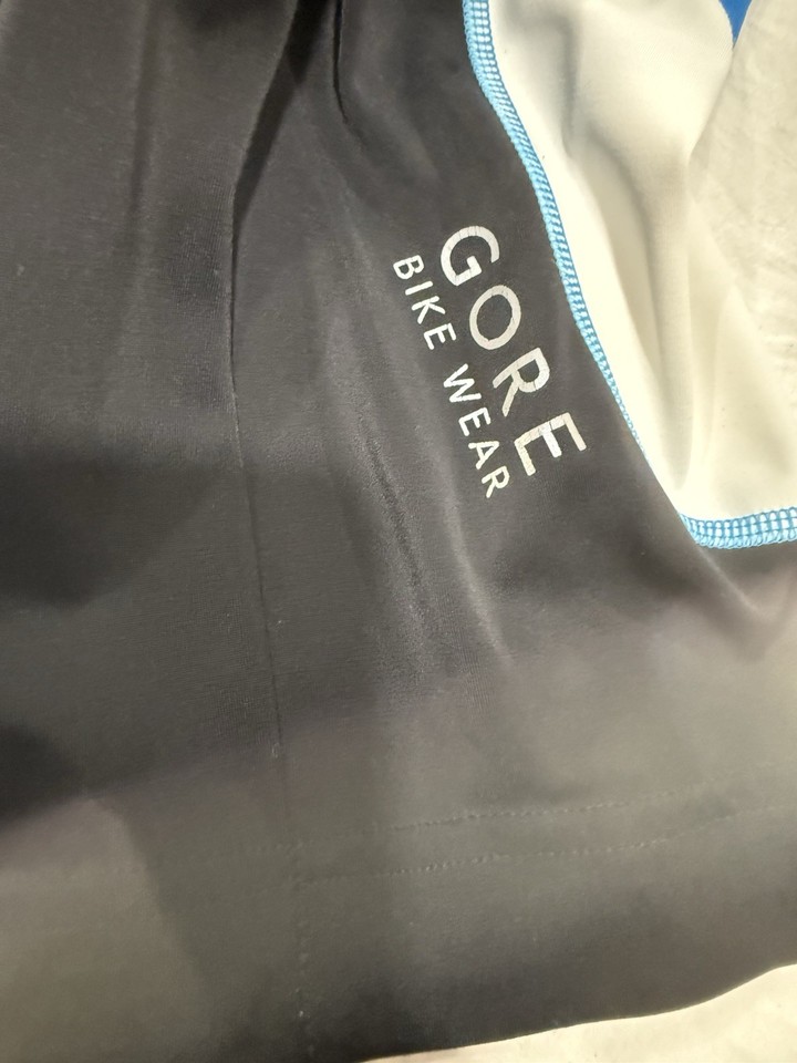GORE BIKE WEAR men’s Clothing Size L Black Blue And White | eBay