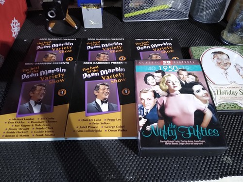 Lot of DVDs: Dean Martin Show, Lawrence Welk + Box Set with 50 Classics ...