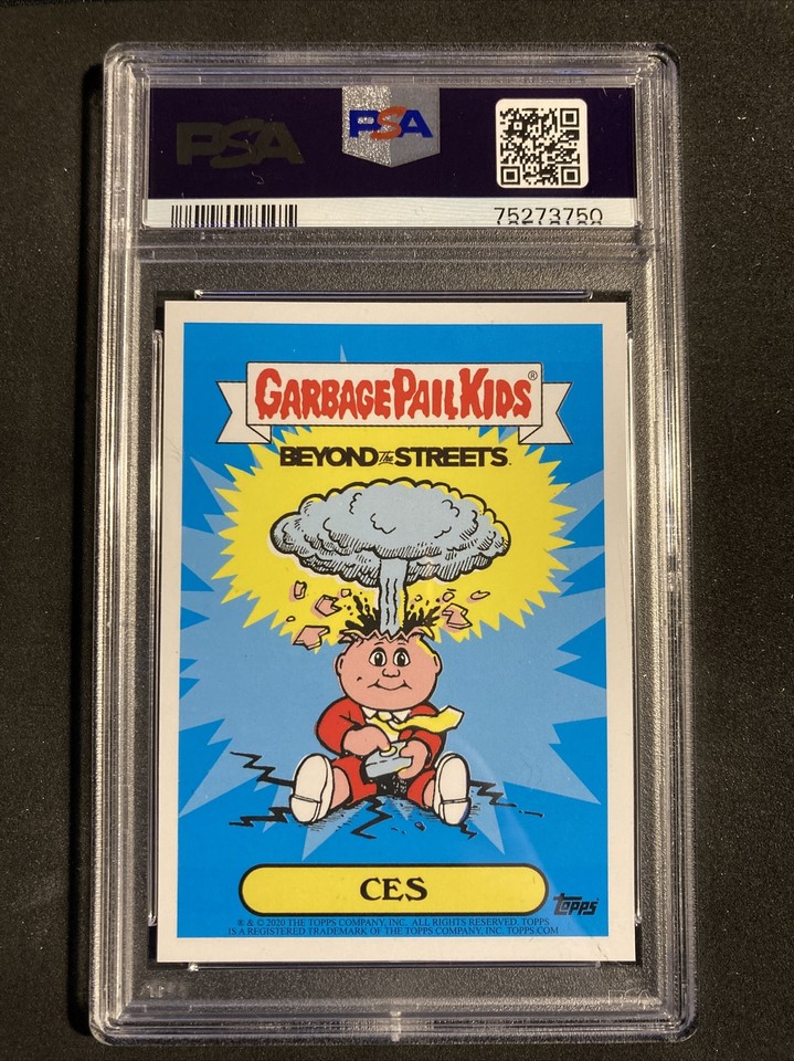 2020 Garbage Pail Kids #3b Busted Bob Beyond The Streets GPK PSA 10 POP ...