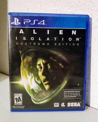Alien Isolation Nostromo Edition (PS4, 2014) *FREE FAST SHIPPING ...