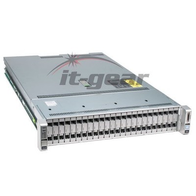 Cisco UCS UCSC-C240-M4SX, 2x E5-2699 V3, 384GB RAM, 2x UCS-HD12TB10K12G ...